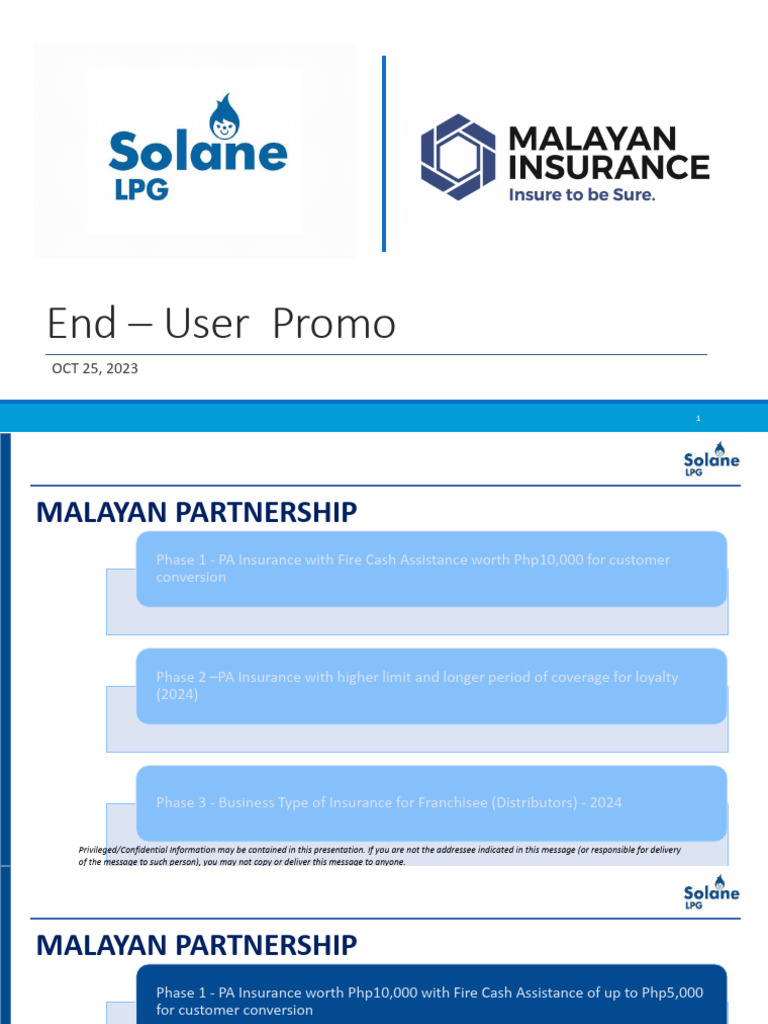 Solane X Malayan Insurance Promo Cascade | PDF | Insurance