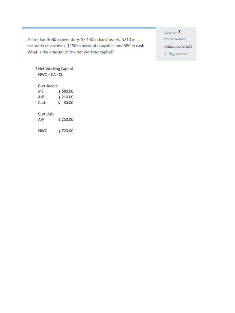 Assessment Practice Quiz Solutions | PDF | Equity (Finance) | Balance Sheet