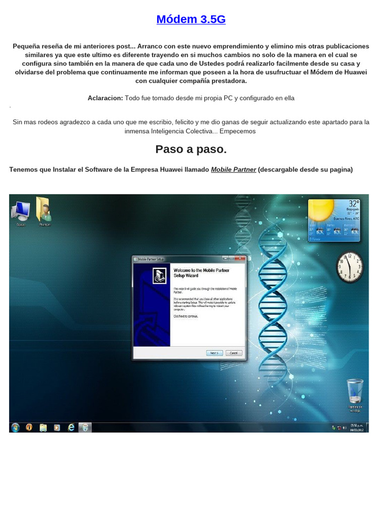 Configurar Moden Movistar Tigo Claro | PDF | Informática ...
