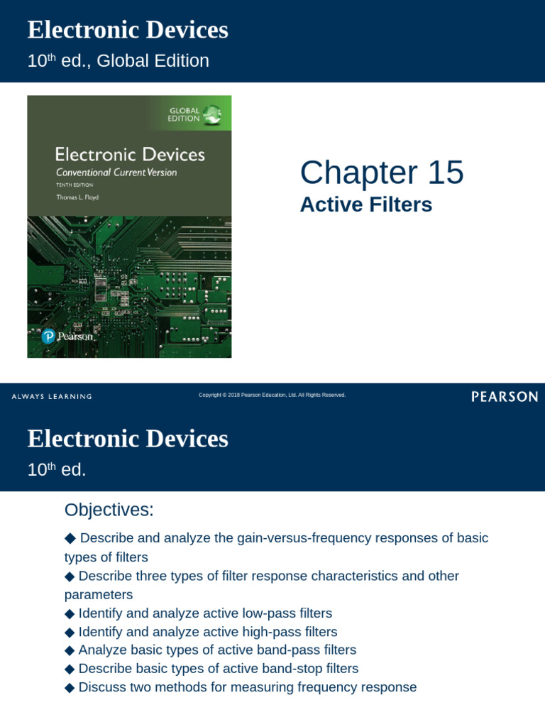 Electronic Devices 10th CH15 | PDF | Electronic Filter | Low Pass Filter