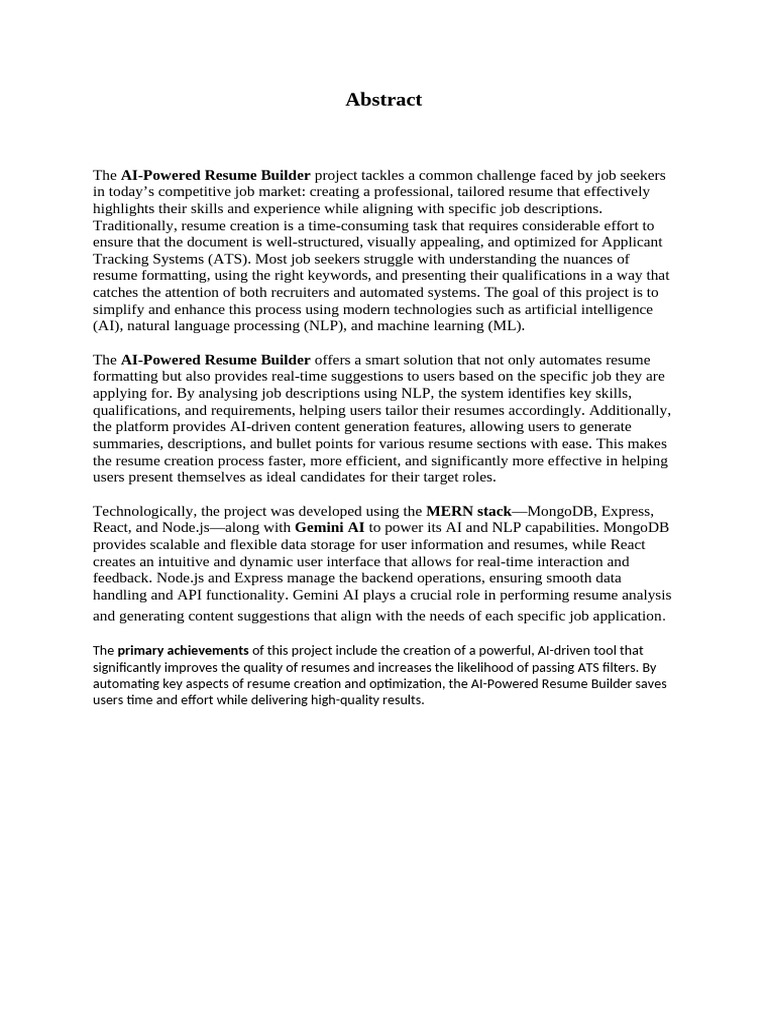 Sumit&santosh Documentation | PDF | Résumé | Artificial Intelligence