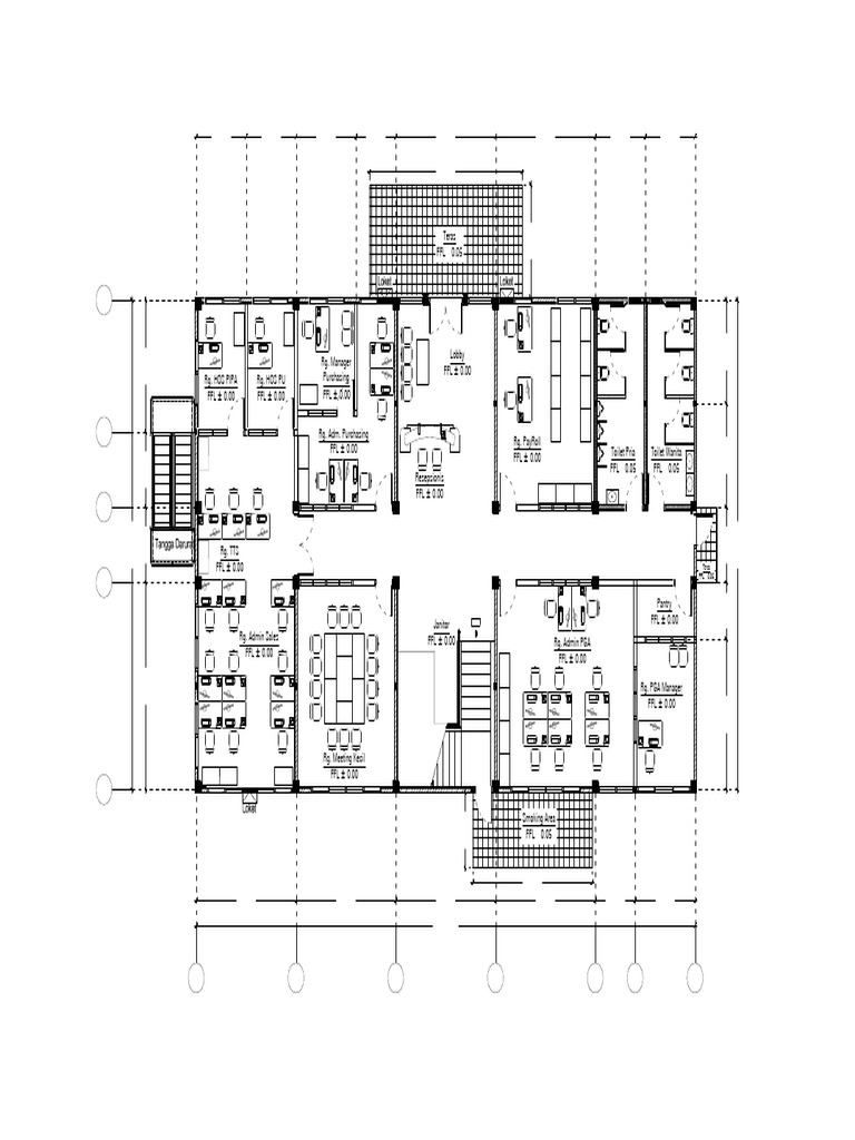 OFFICE DENAH 1-Model | PDF