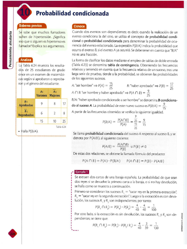 3 Probabilidad Condicionada | PDF