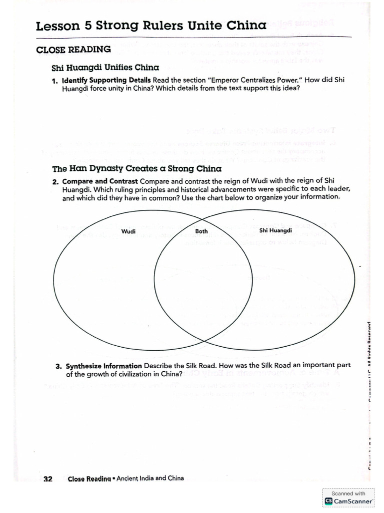 Shi Huangdi's Unification of China Explained | PDF