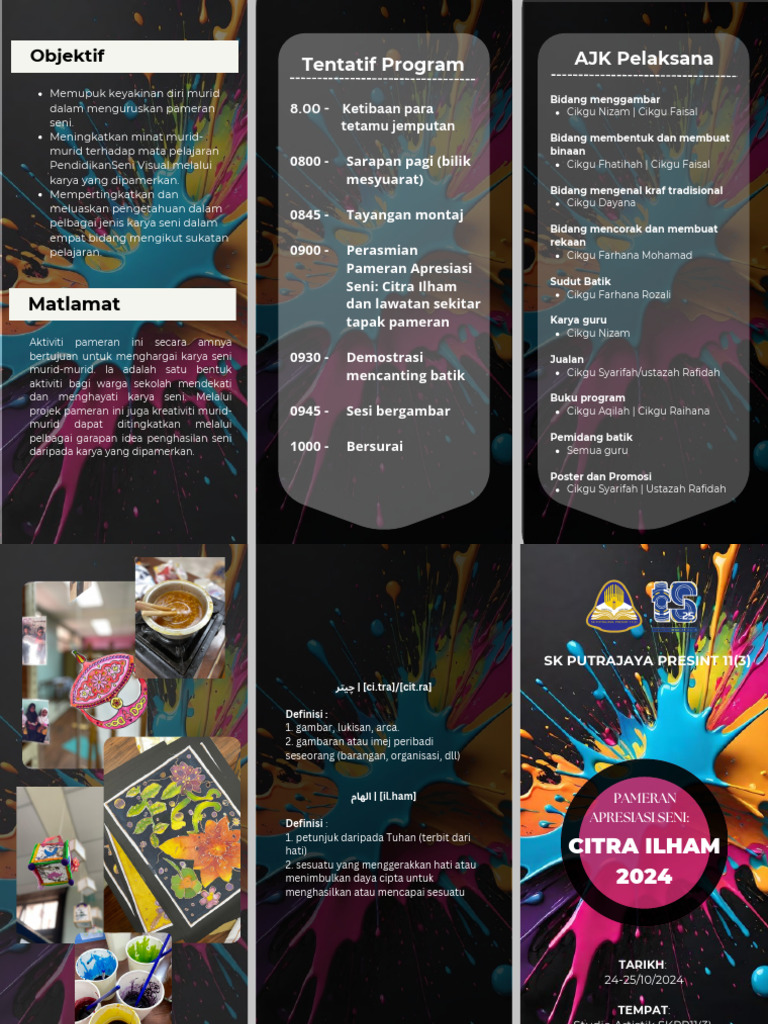 Pamphlet Pameran Seni SKPP 11 | PDF
