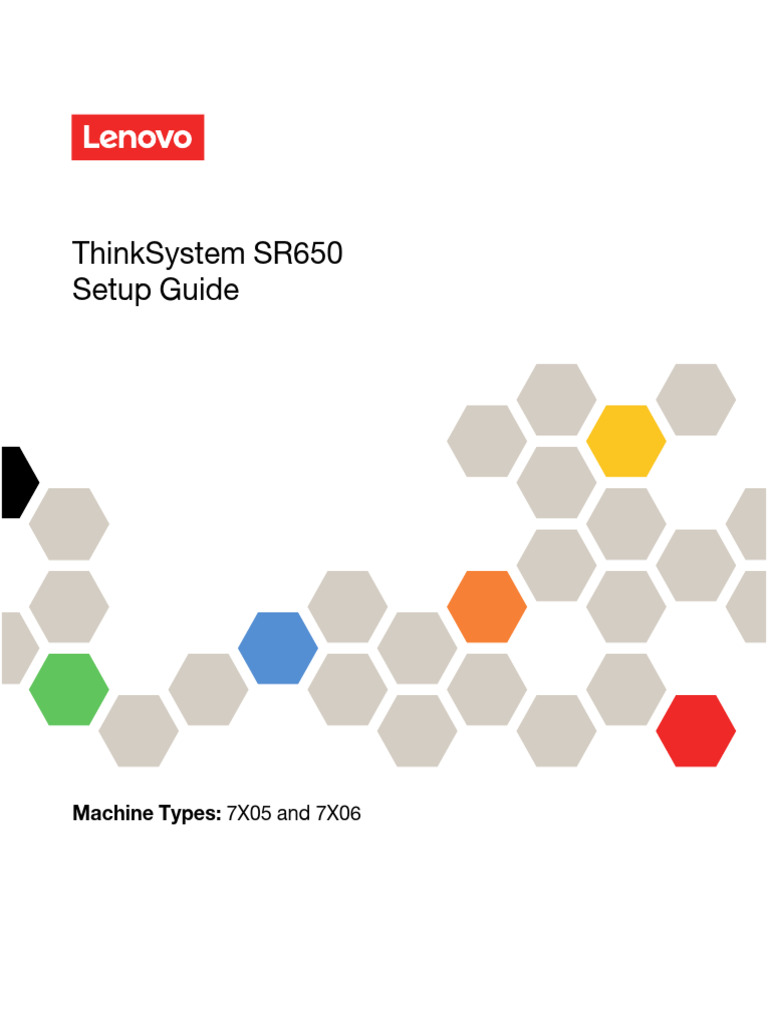 Lenovo ThinkSystem SR650 Setup Guide | PDF | Graphics Processing Unit ...