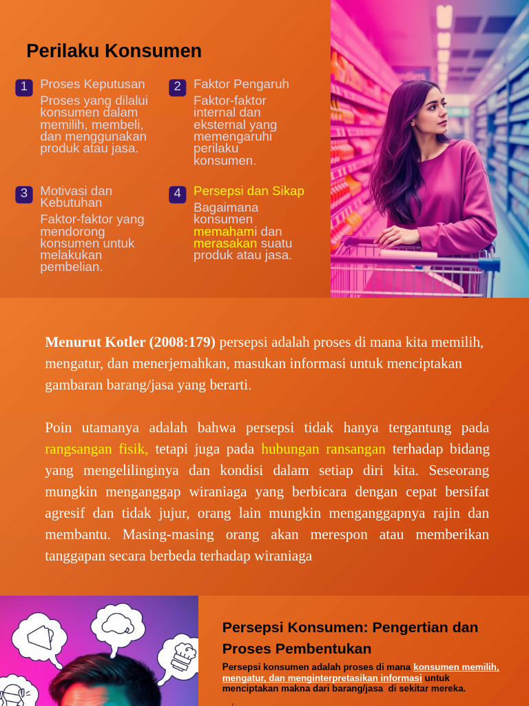 Persepsi Konsumen | PDF | Karier & Perkembangan | Seni