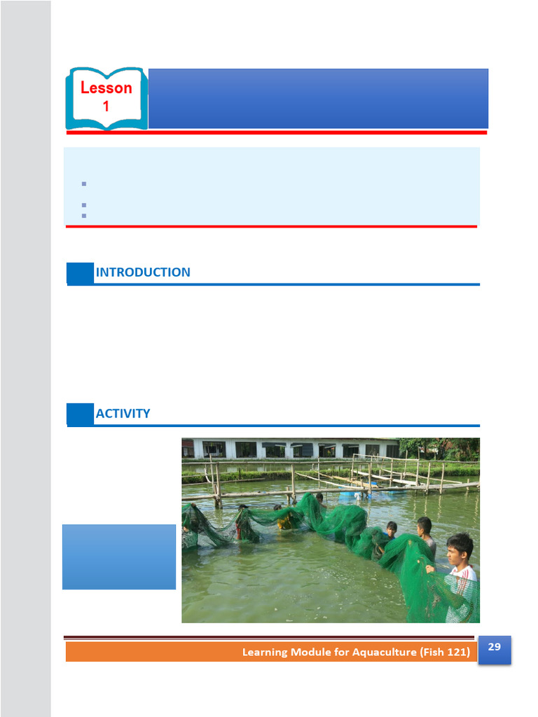 Module 2 Lesson 1 - The Role of Aquatic Plants and Algae | PDF ...