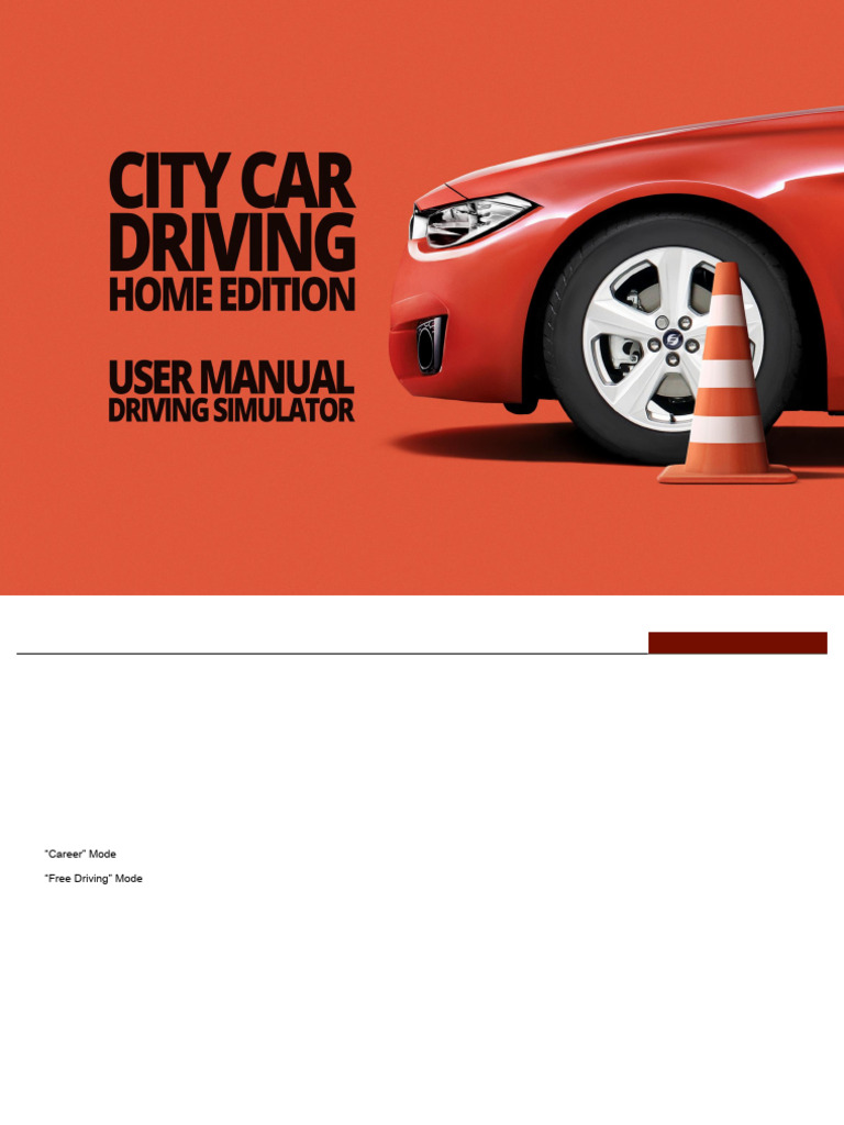City Car Driving Manual Overview | PDF | Manual Transmission | Virtual ...