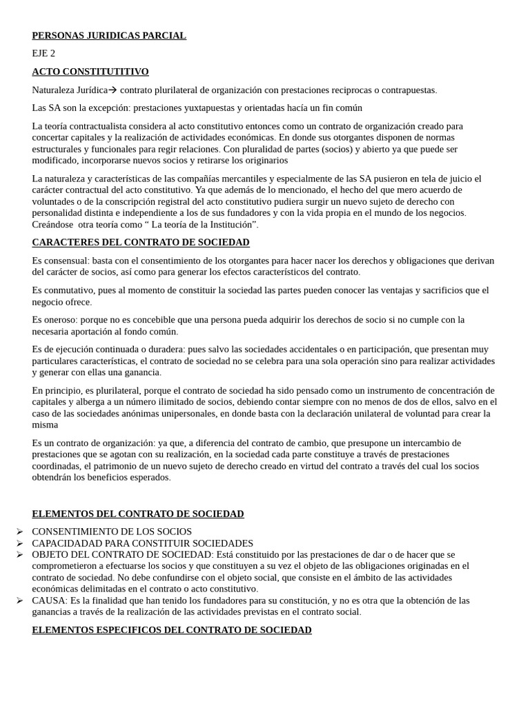 Eje Ii | PDF | Sociedad de responsabilidad limitada | Sociedad
