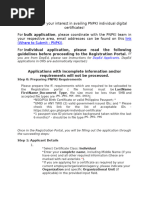 PNPKI Application Form | PDF | Identity Document | Governance