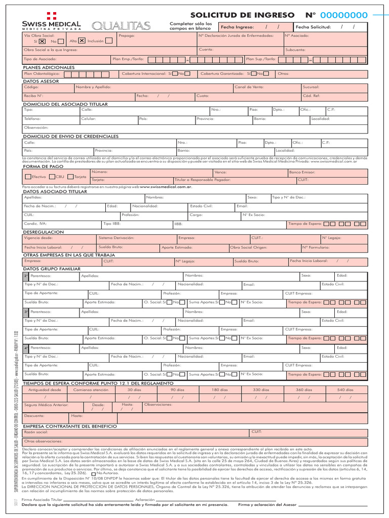 SOLICITUD DE INGRESO APERNET | PDF