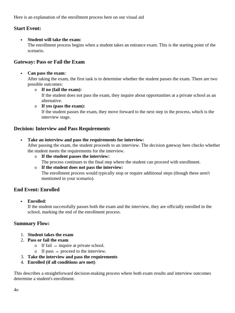 Enrollment Scence | PDF
