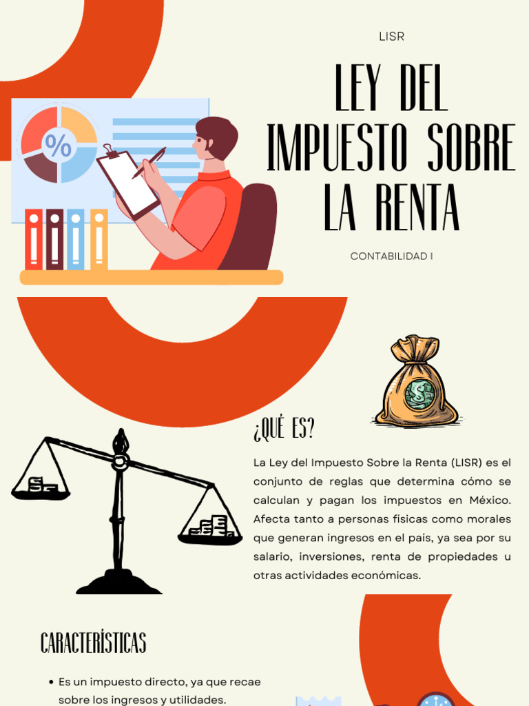 LISR | PDF | Impuesto sobre la renta | Impuestos