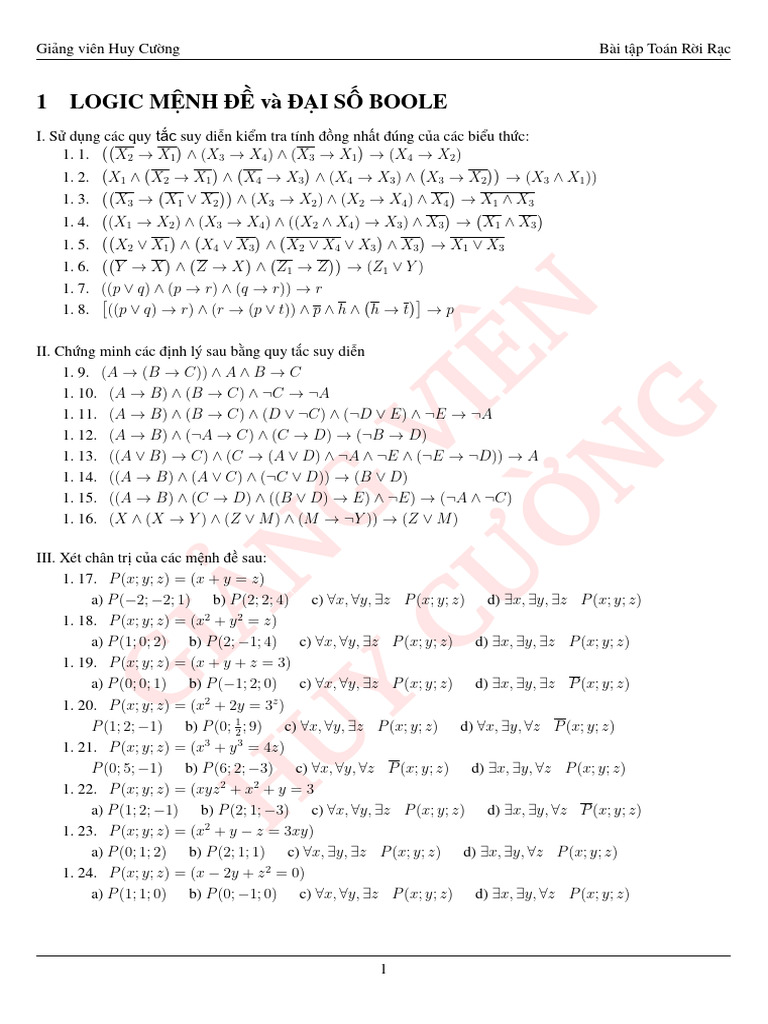 Baitap ToanRoiRac | PDF