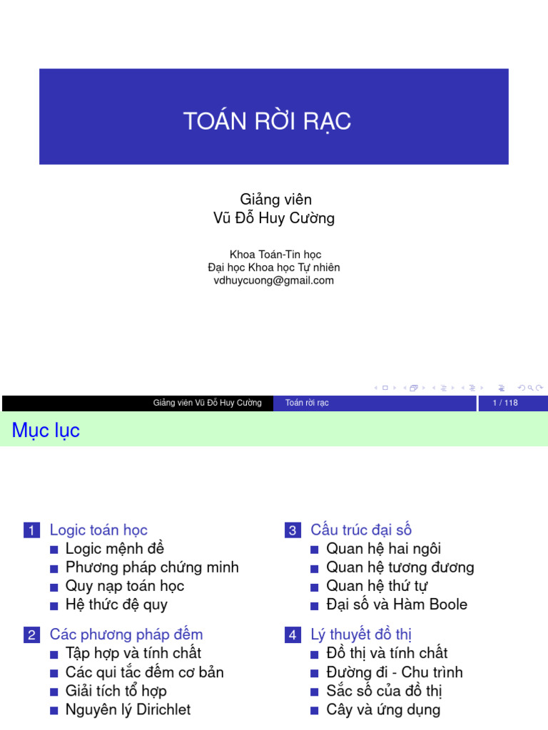 BaiGiang ToanRoiRac KTMM | PDF
