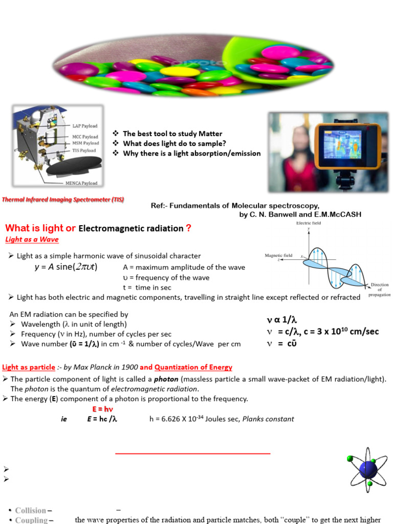 Fundamentals of Molecular Spectroscopy | PDF | Electromagnetic ...