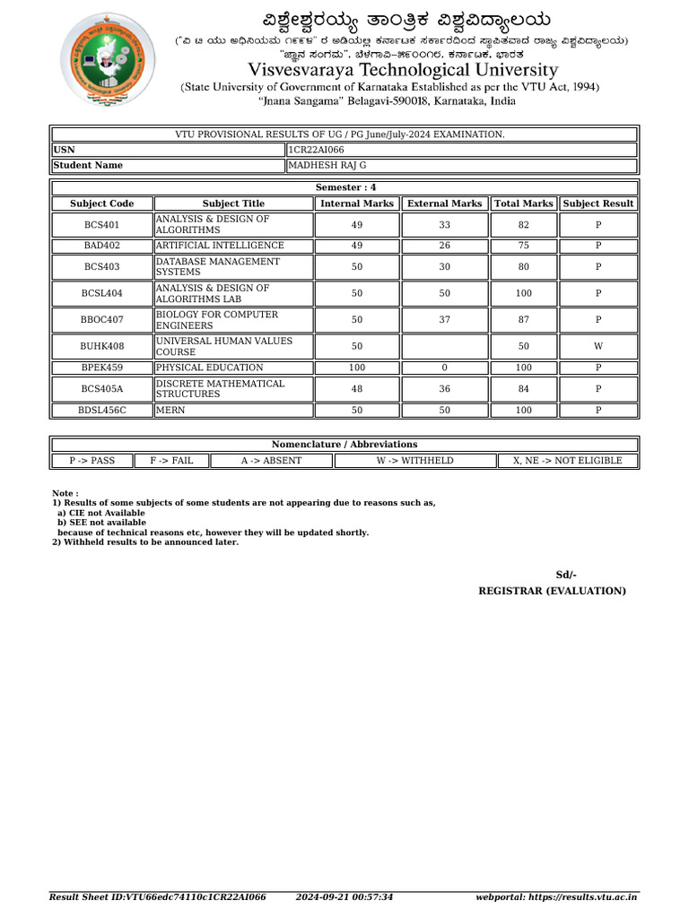 VTU Provisional Results Sheet-3.pdf - 65 | PDF | Applied Mathematics ...