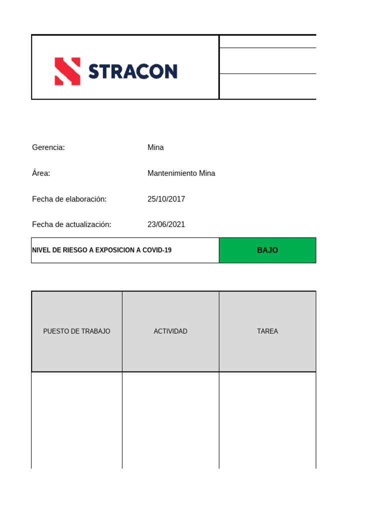 Matriz IPERC Por Puesto de Trabajo - GGHH - ADMINISTRACIÓN-SERVICIOS ...