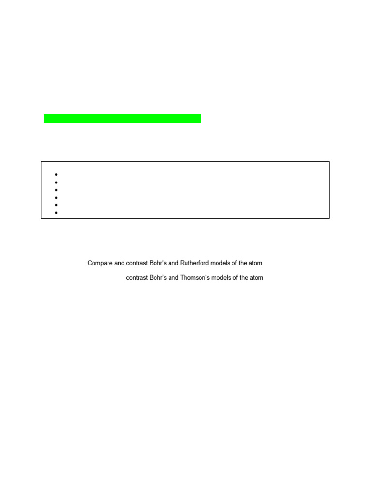 Assignment Structure and Properties of The Matter | PDF | Chemical Bond ...