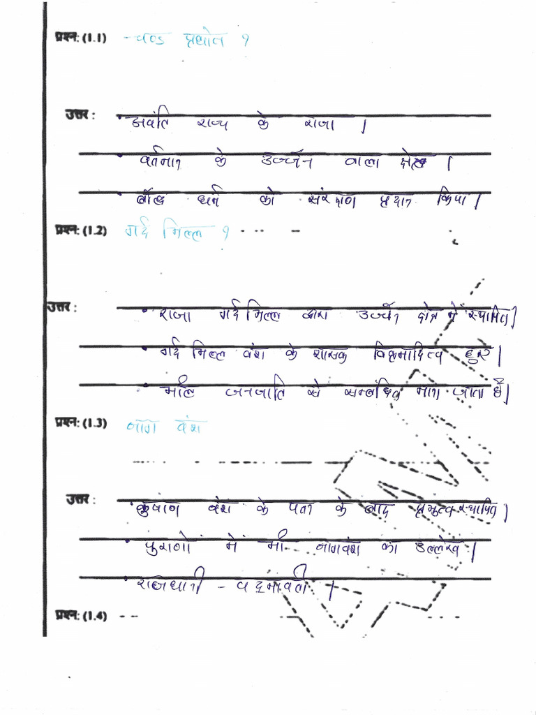 MP Answer Writing | PDF