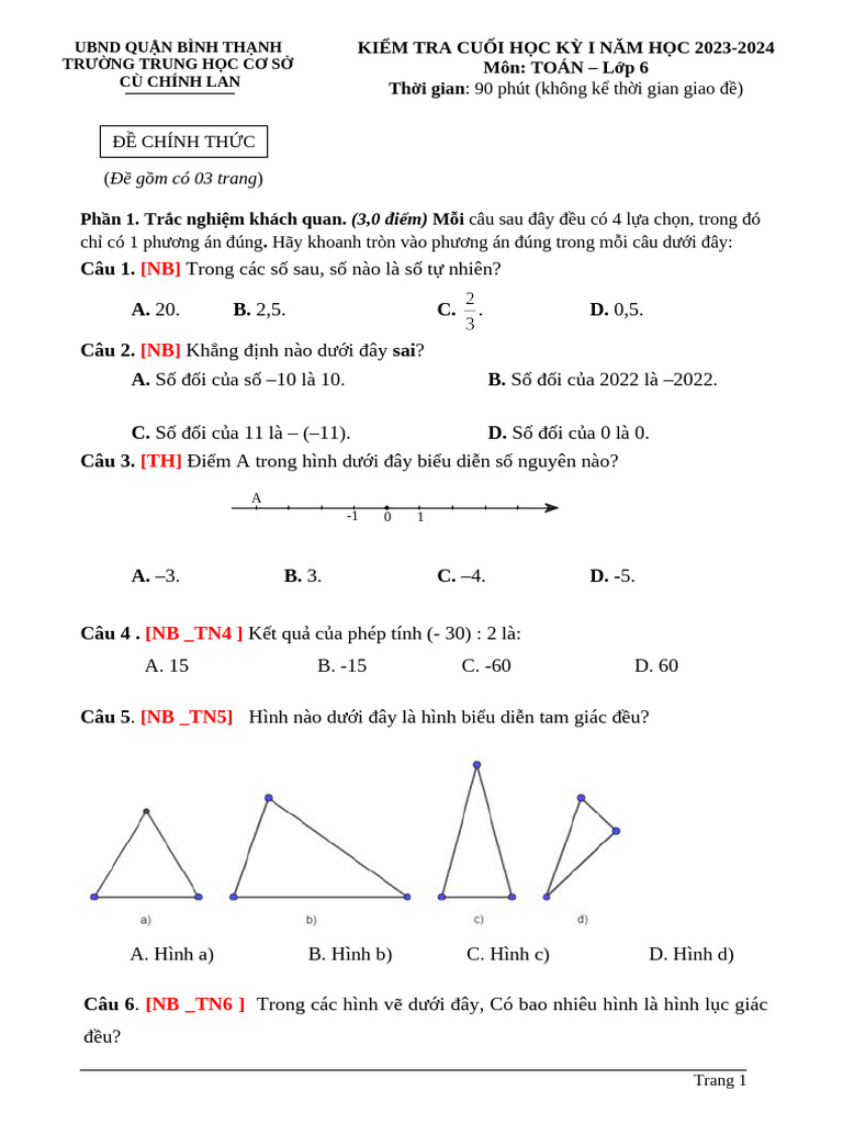 Ccl-Toan 6-HK1-2324 | PDF