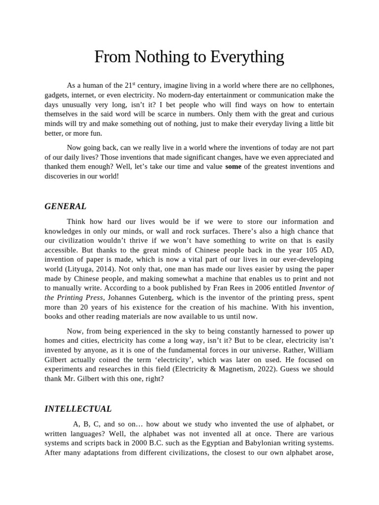 Blog Entry | PDF | Invention | Printing Press