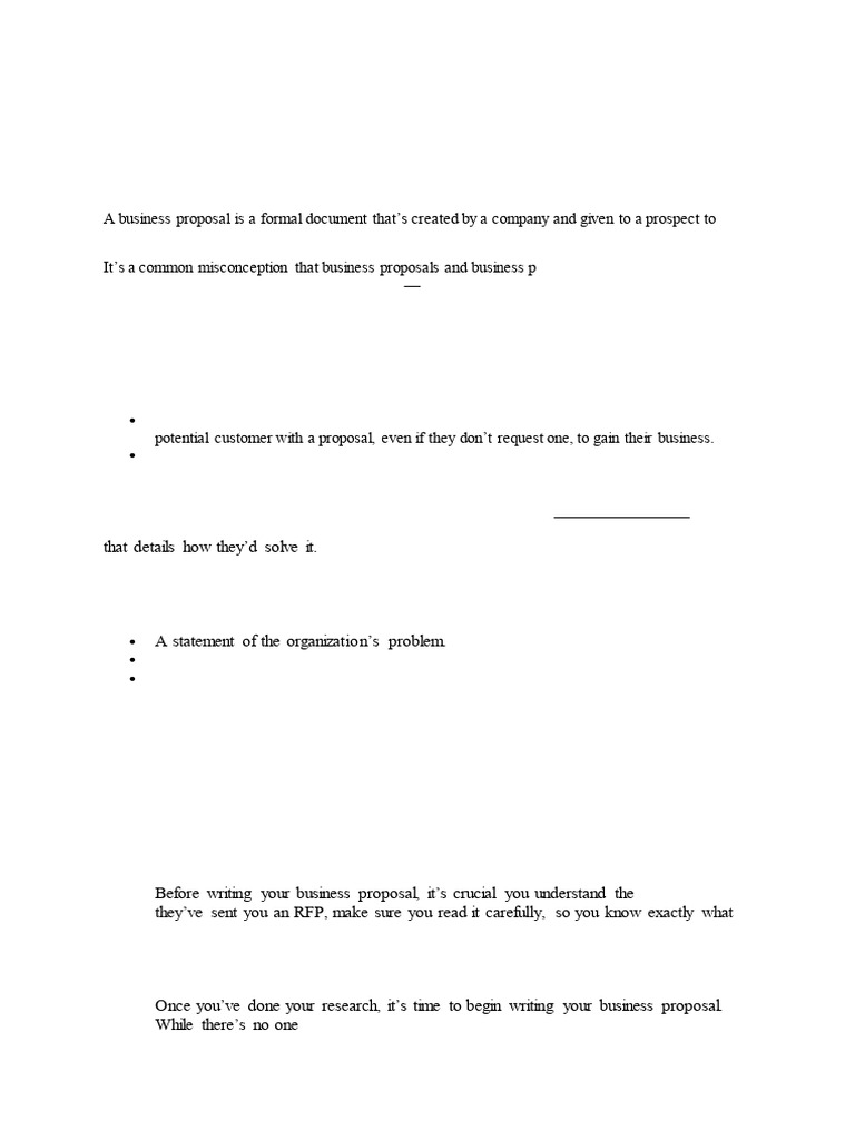 Proposal Writing | PDF | Request For Proposal | Human Communication