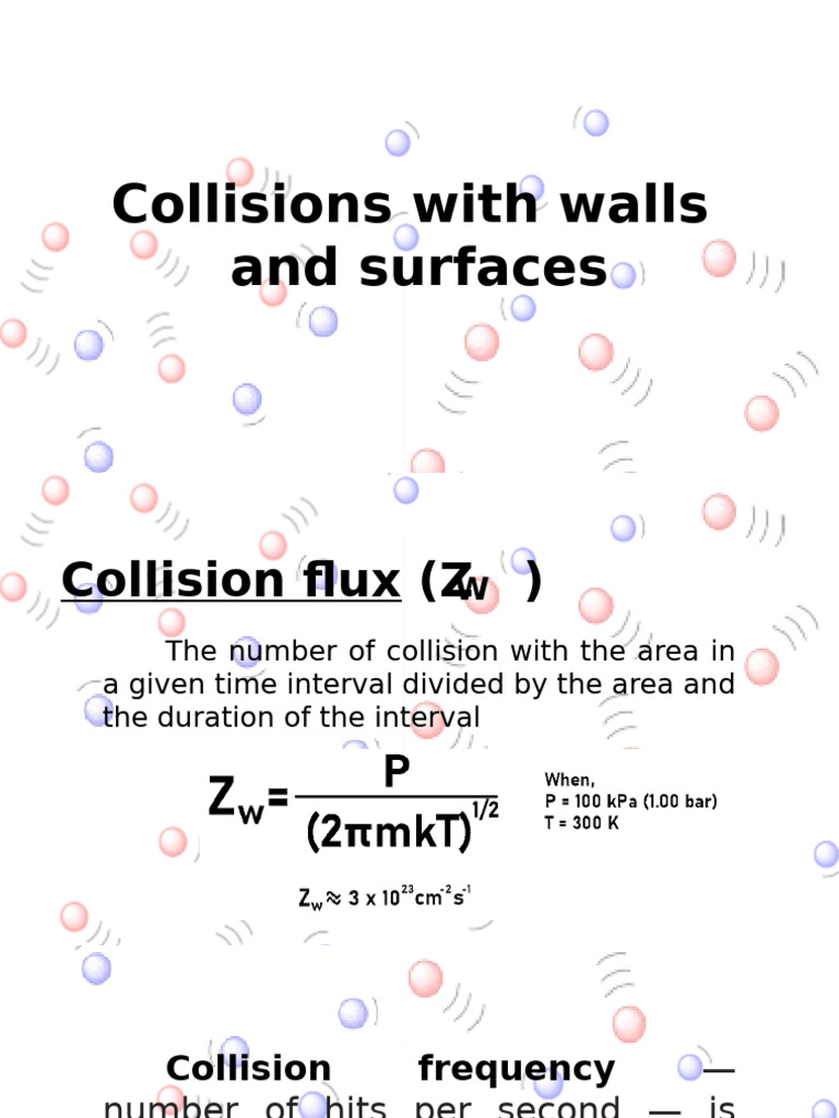 Molecular Collision | PDF | Gases | Diffusion
