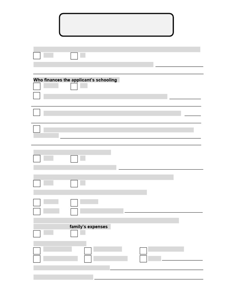 Financial Assistance Application Form | PDF | Business | Payments