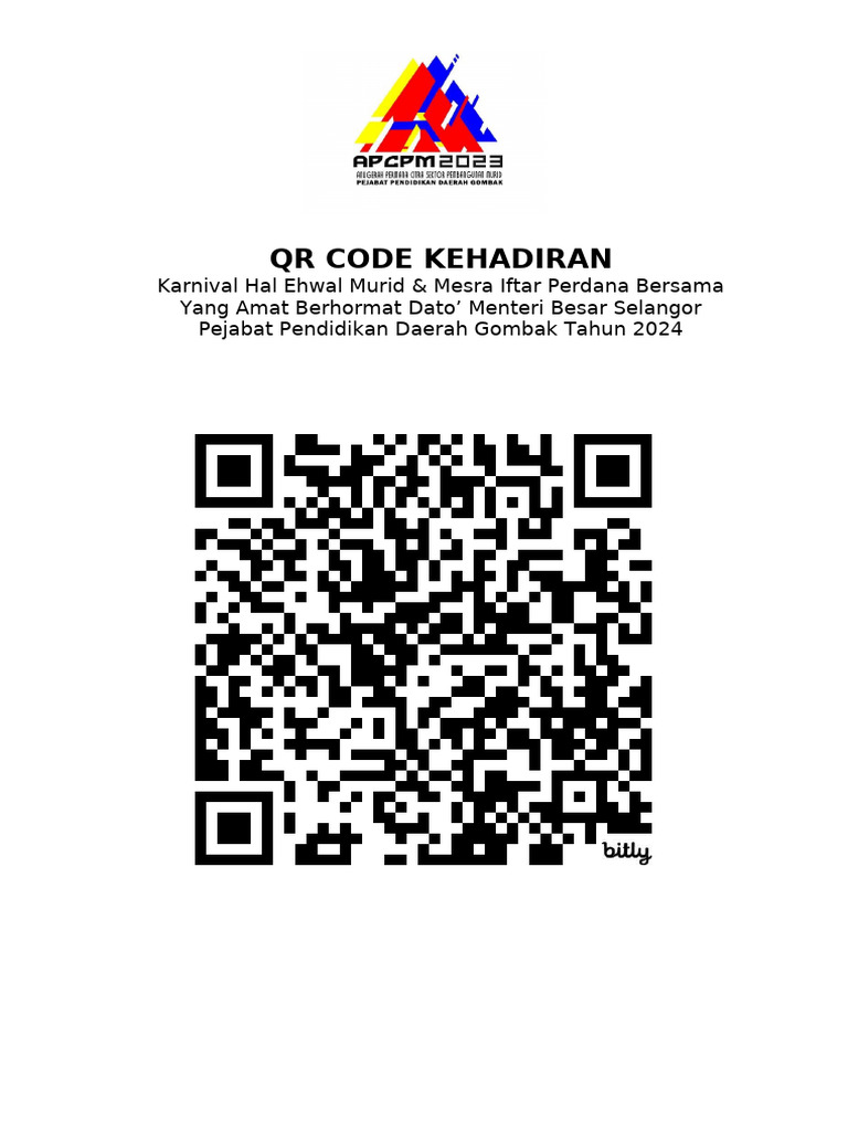 QR Code Kehadiran Karnival Hem | PDF