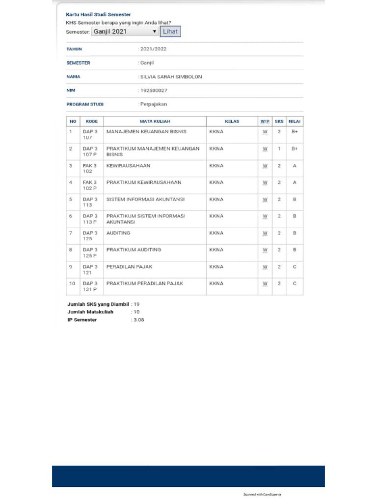 KHS Semester Akhir | PDF