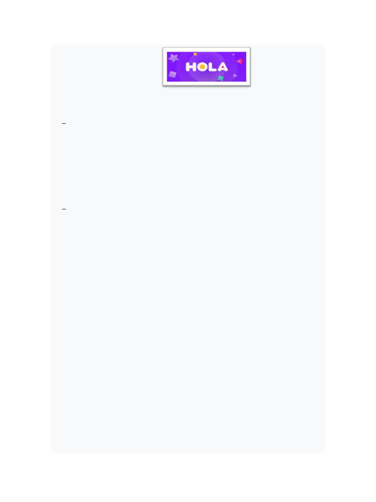 Hola App Informacion y Reglas de La Aplicacion (1) - 1 | PDF
