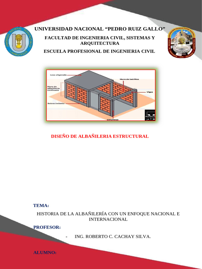Historia de la Albañilería Estructural | PDF | Albañilería | Hormigón