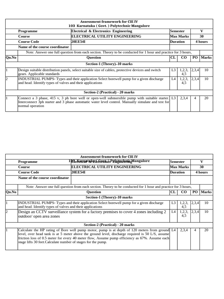Utility CIE 4 2023 | PDF | Pump | Engineering Utility CIE 4 2023 | PDF | Pump | Engineering