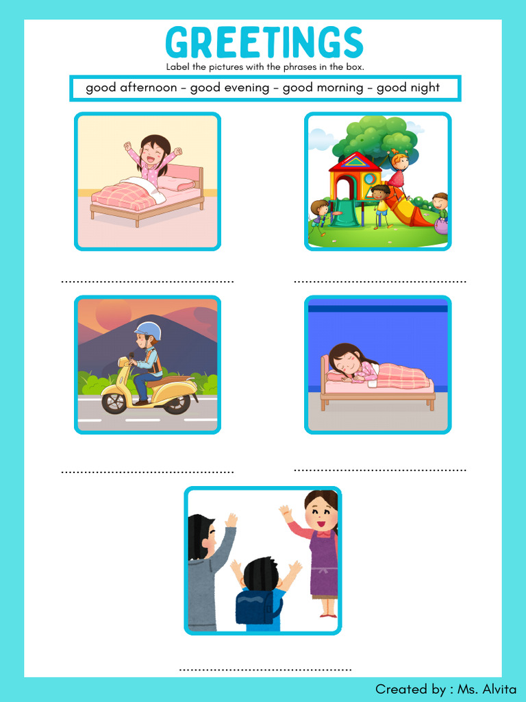 Greetings and Farewells Guide | PDF