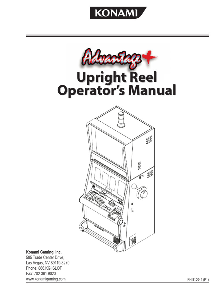 Advantage+ Manual | PDF | Slot Machine