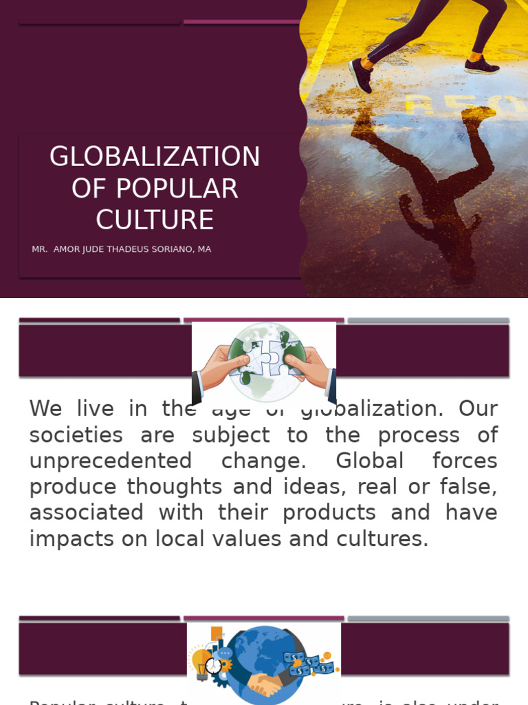 Globalization of Popular Culture | PDF | Globalization | Environmental ...