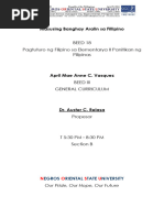 Sanaysay Lesson Plan | PDF