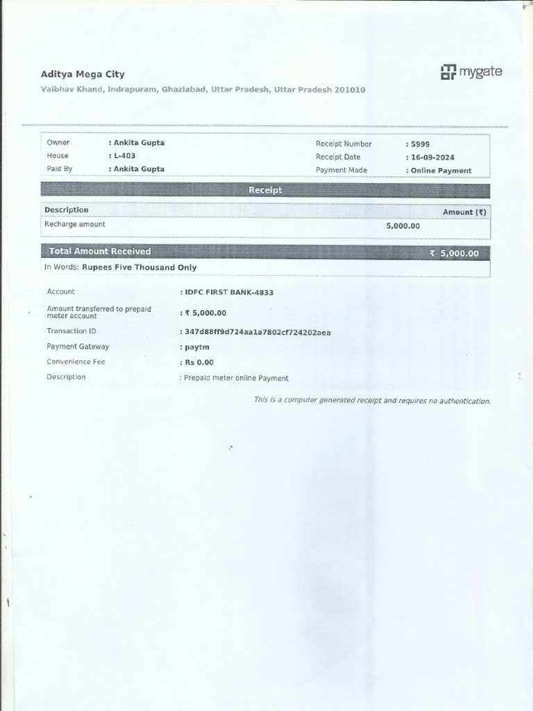 Electricity Bill Payment | PDF