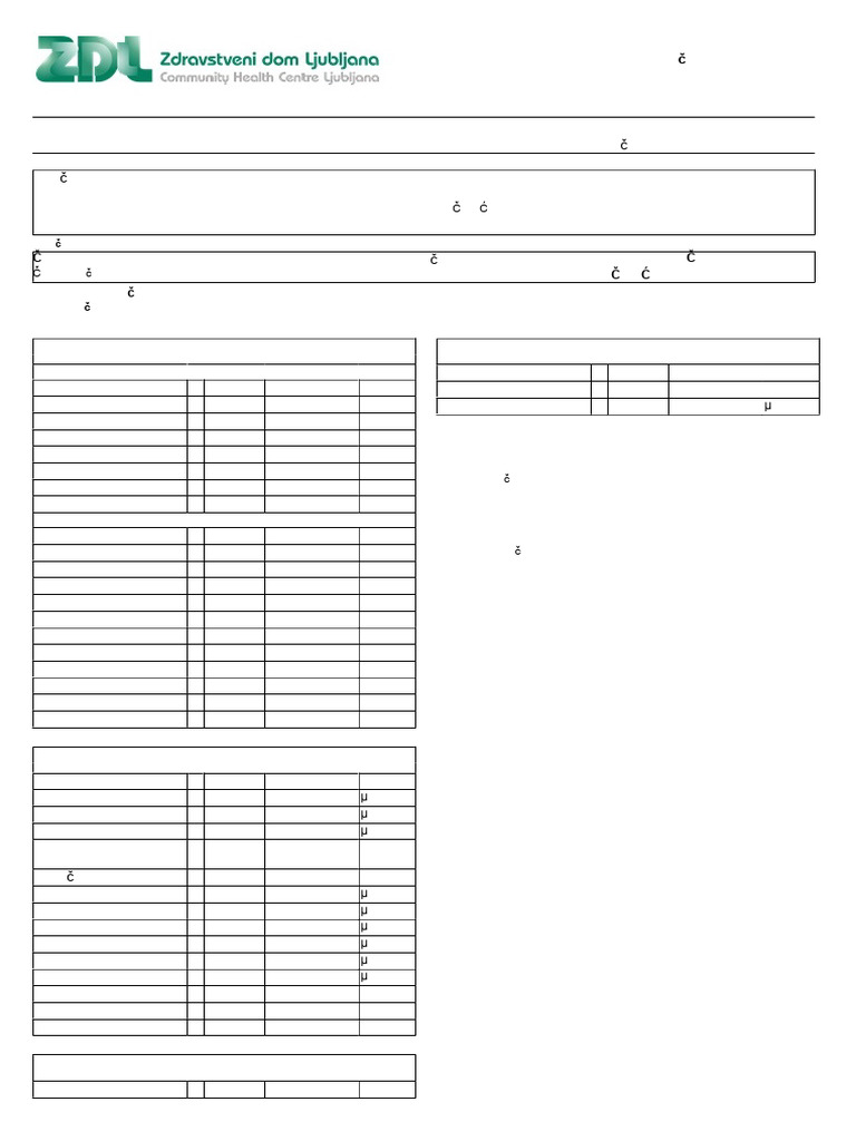 Laboratorijski Izvid Pdf