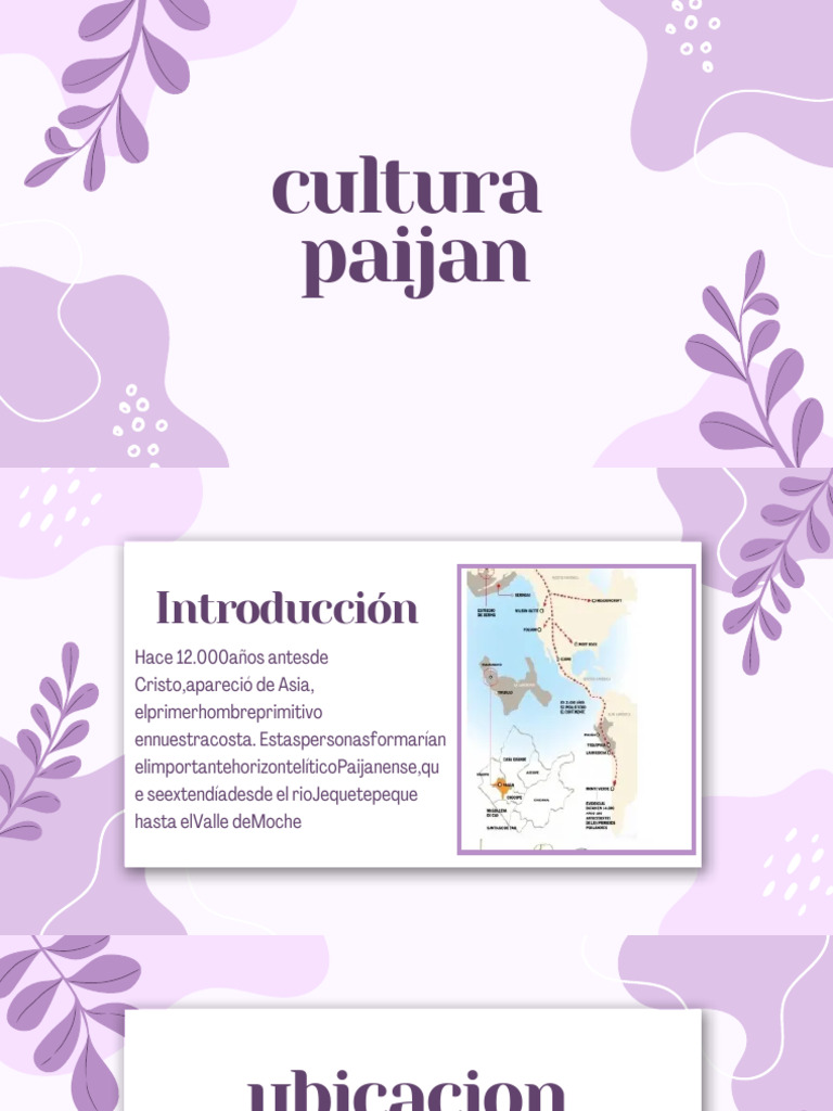 Cultura Paijan DPSC | PDF