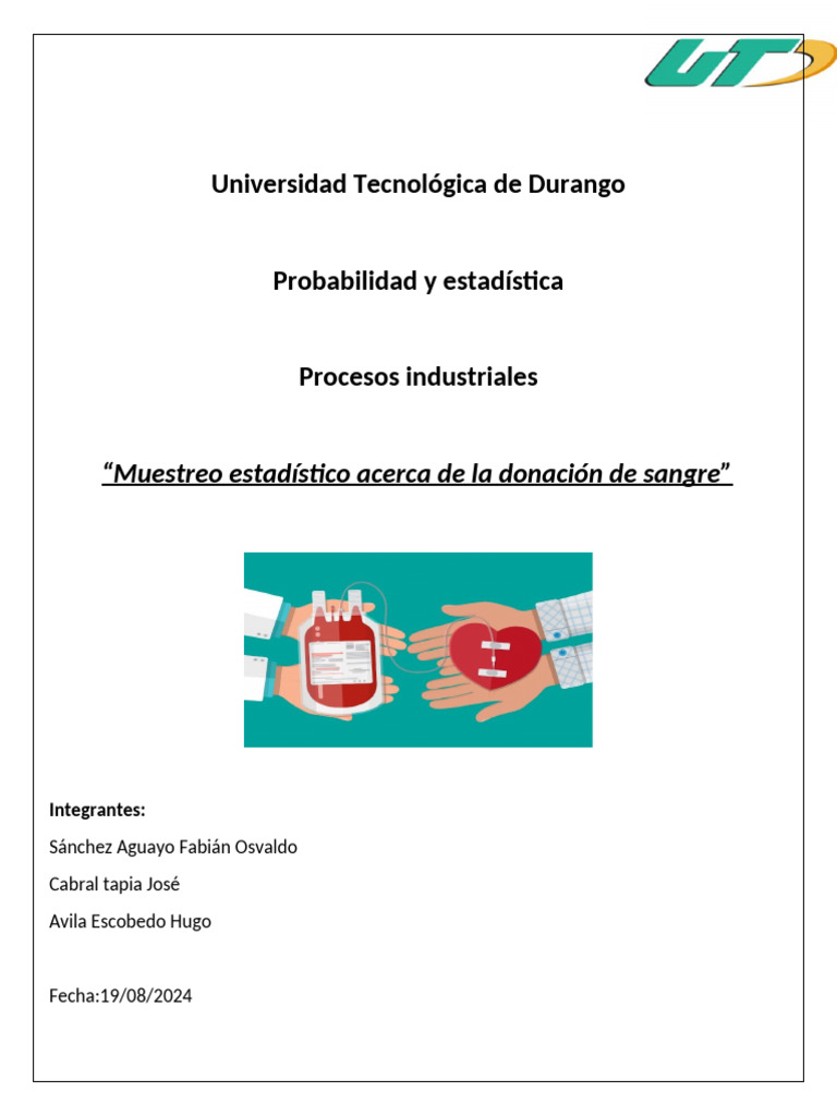 Proyecto Probabilidad y Estadistica1 | PDF | Muestreo (Estadísticas) | Mediana