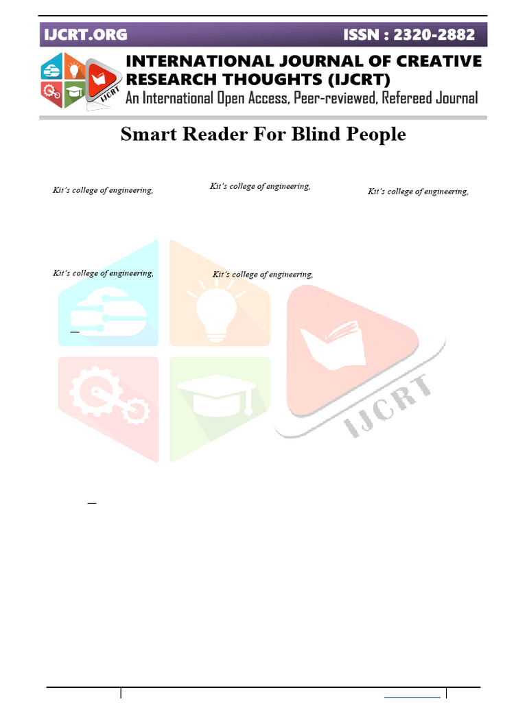 IJCRT2405288 | PDF | Speech Synthesis | Optical Character Recognition