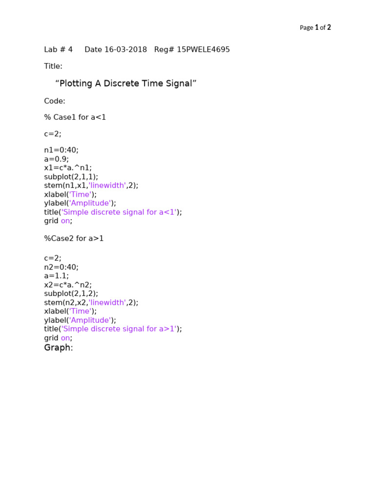 Lab#4 | PDF | Teaching Methods & Materials | Technology & Engineering