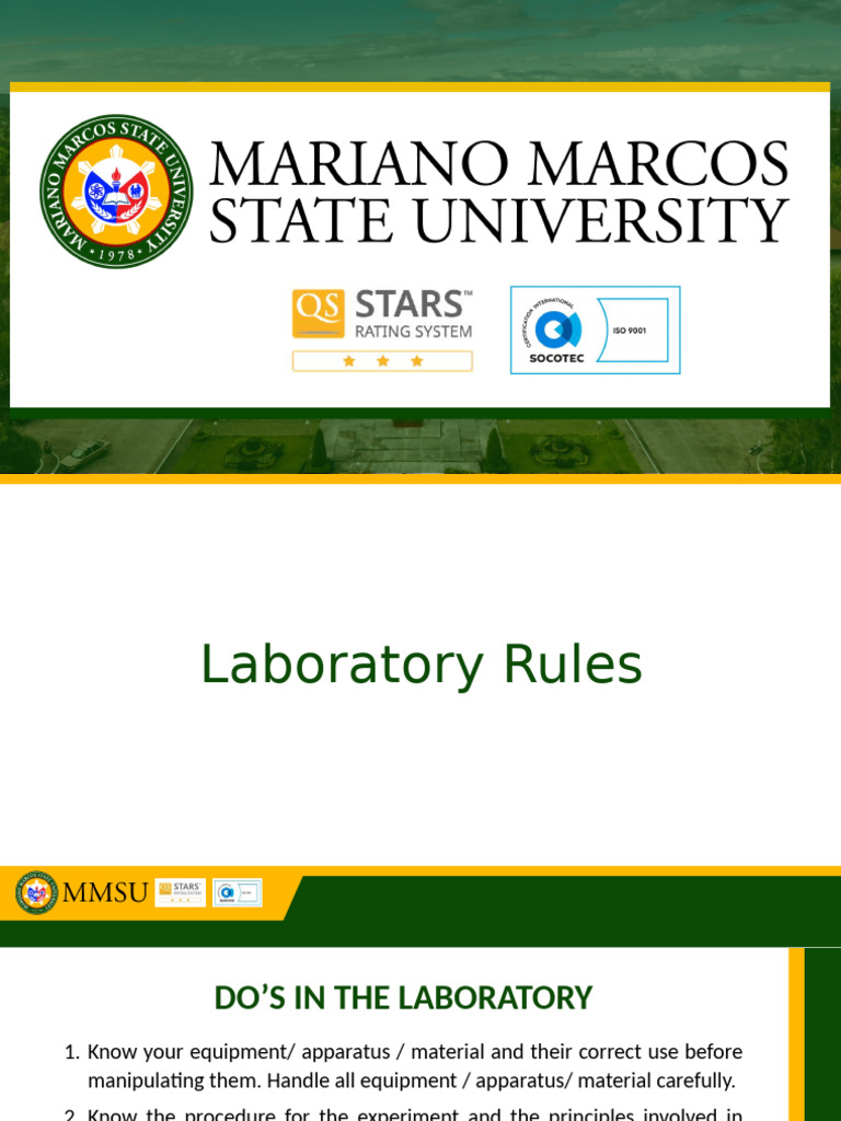 LM1 Labtechniquesppt | PDF | Wellness