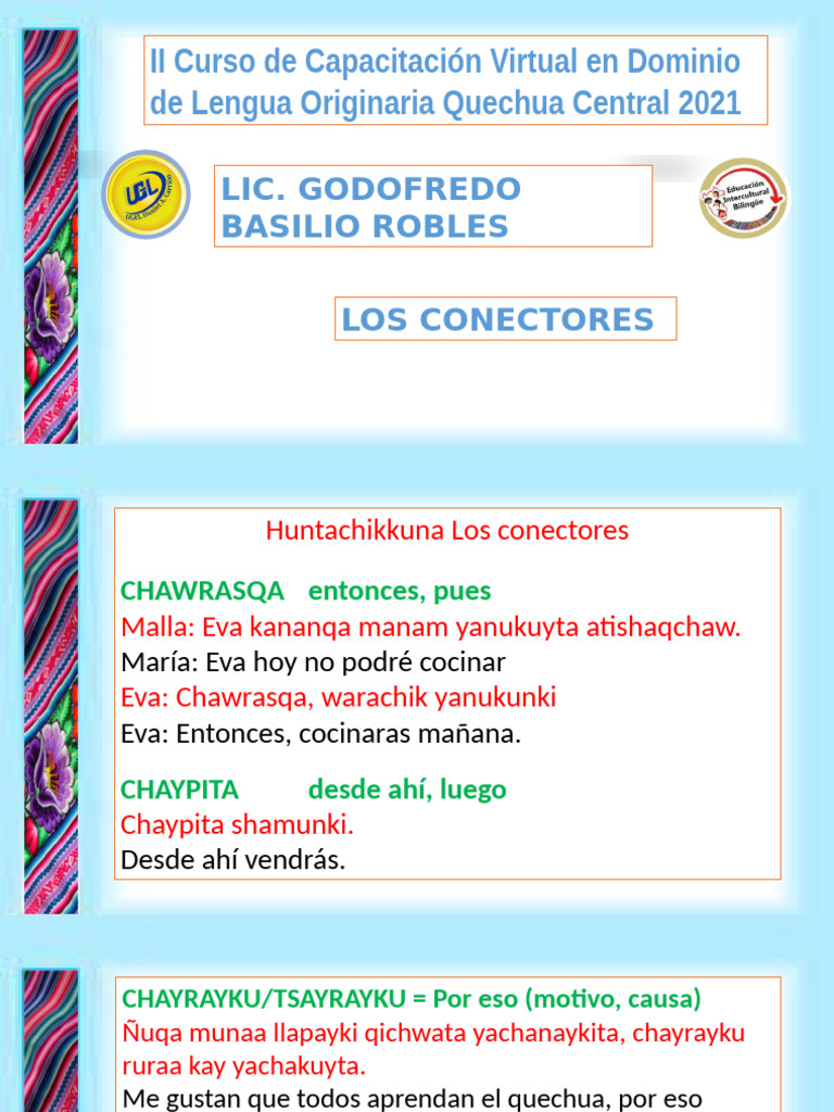 32 Basilio Robles Godofredo - Los Conectores | PDF