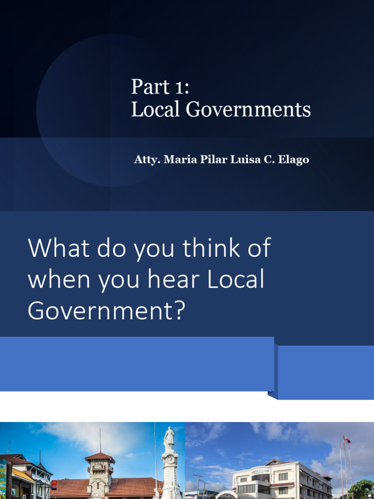 LGU-Part-1 | PDF | Government | Justice
