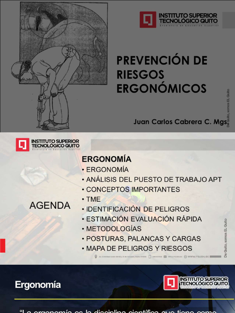 Ergonomia Itq | PDF