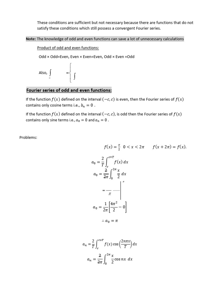 Fourier Serie | PDF | Fourier Series | Function (Mathematics)